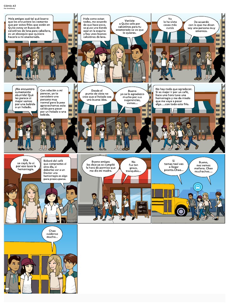 Actividad 3 - Comic | PDF