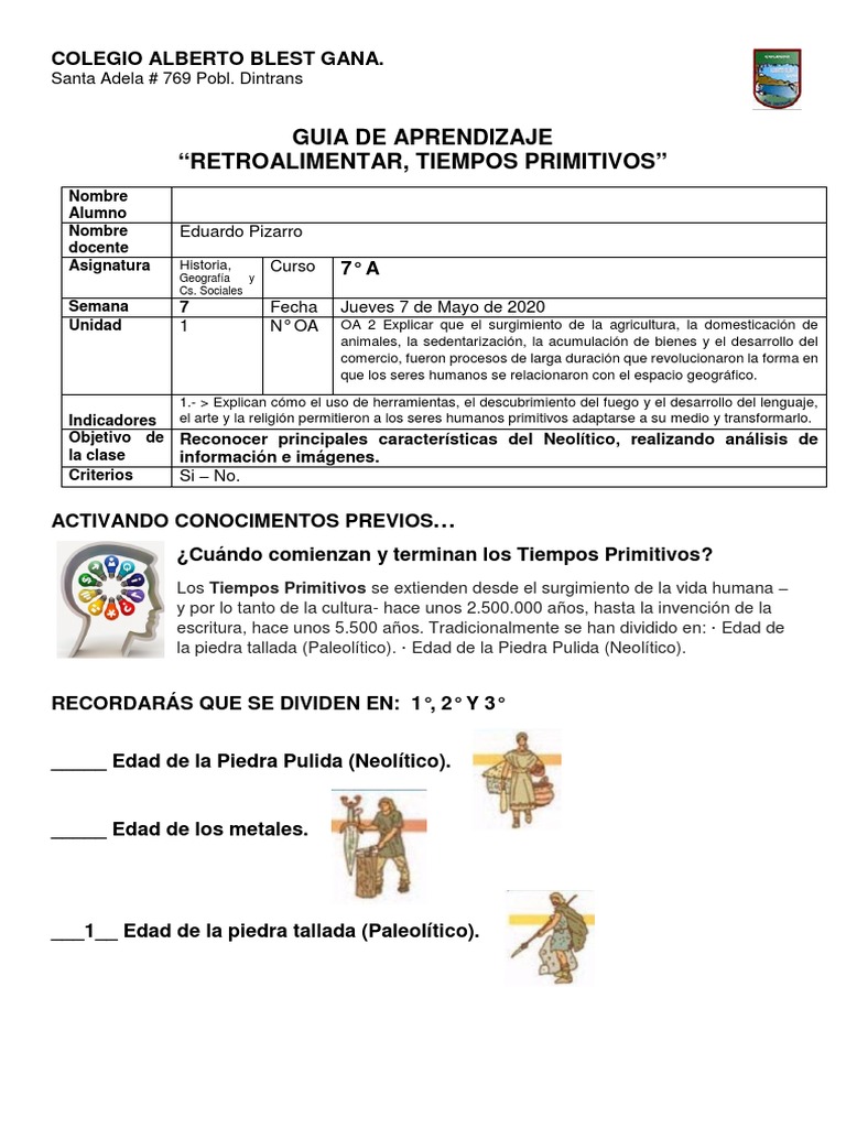 Sem7 His 7 | PDF | Neolítico | Homo