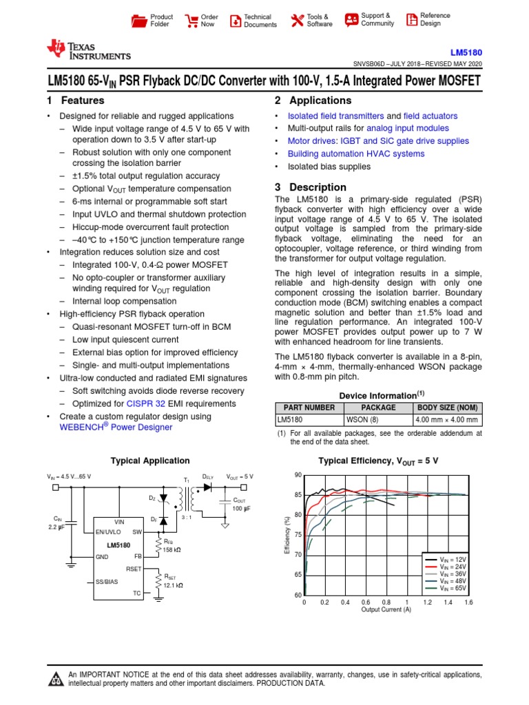 LM 5180 | PDF