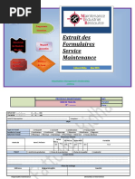 Fiche D'intervention de La Maintenance | PDF
