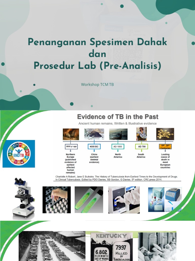 Pres Penanganan Spesimen Dahak - Prosedur Lab (Pre-Analisis) 20.08.21 | PDF