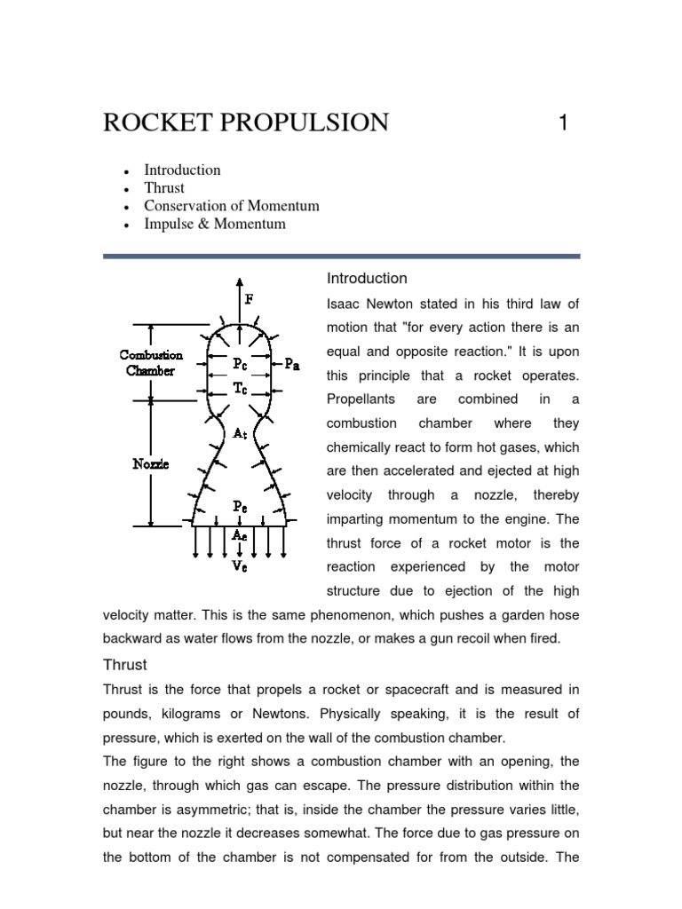Rocket Propulsion | PDF | Rocket Engine | Rocket Propellant