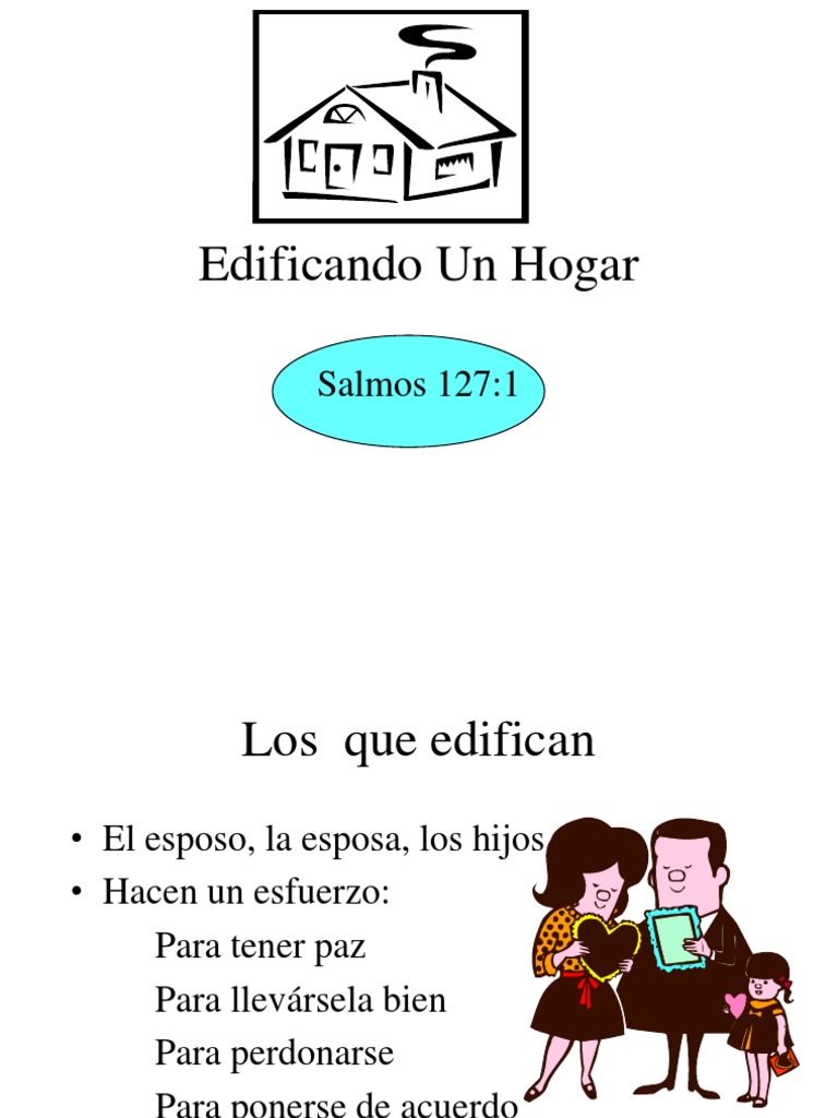 Edificando Un Hogar | PDF | Religión y espiritualidad