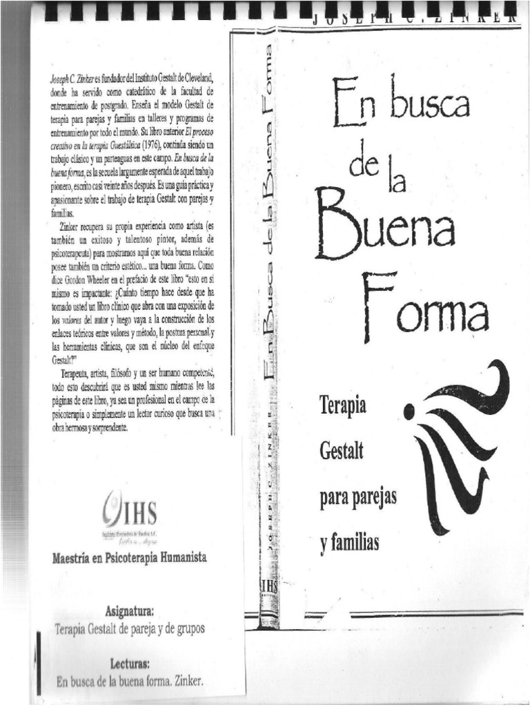 En Busca de La Buena Forma J. Zinker | PDF