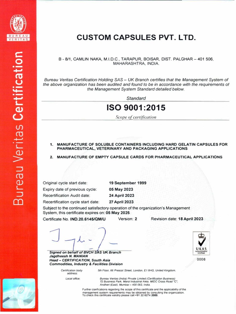 Profiller Iso 9001 | PDF | Quality Management | Regulation