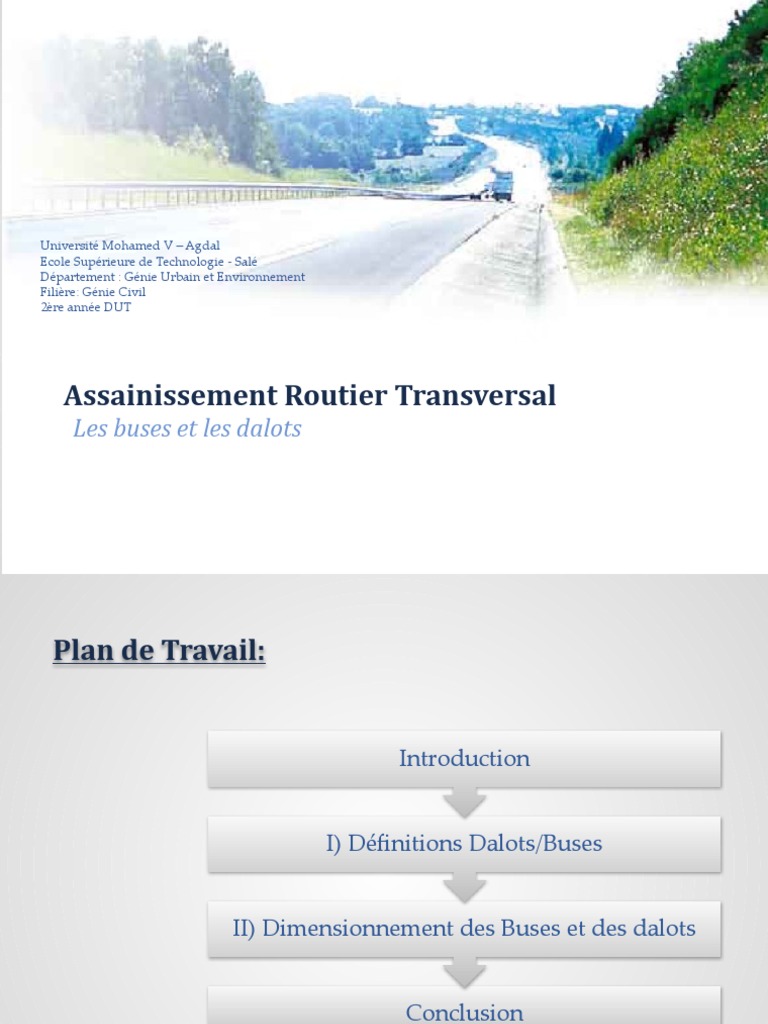 Dimensionnement des Buses et Dalots | PDF | Pont | Sciences de la terre