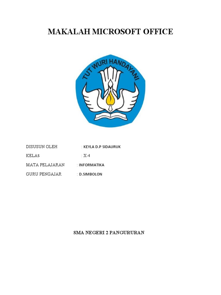 Makalah Microsoft Office | PDF
