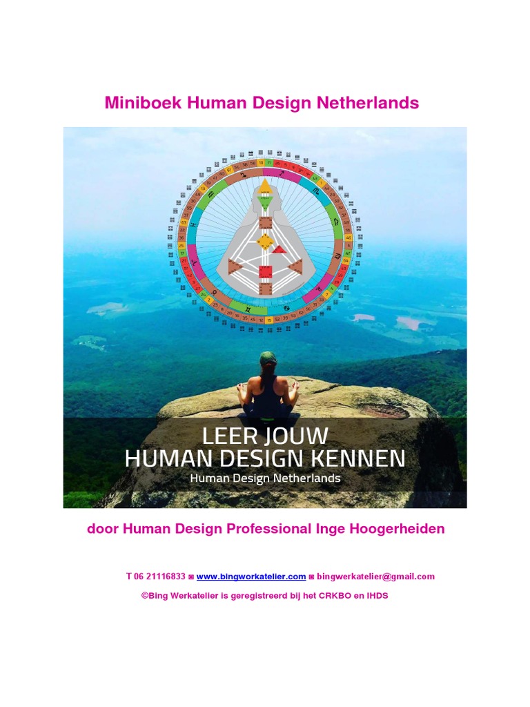 NL - NL - 1 - Human Design Netherlands Mini Boek | PDF