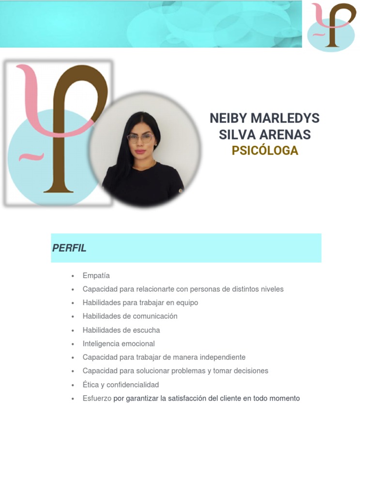 Hoja de Vida Marledys | PDF | Seguridad y salud ocupacional | Psicólogo