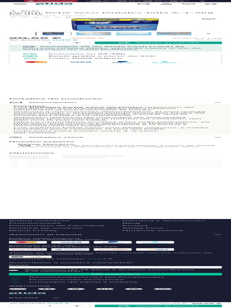 Dodot Bebé Seco Pañales Talla 2, 4-8kg 68 Uds - Atida | PDF