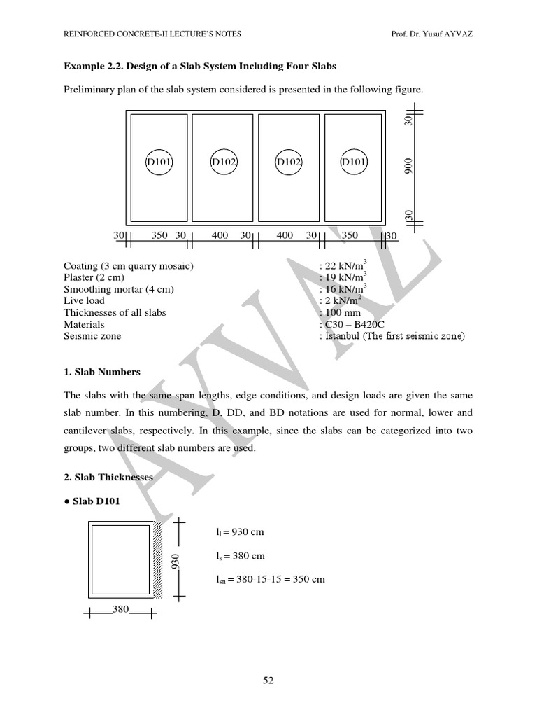 Slab Design in Reinforced Concrete | PDF | Teaching Methods & Materials ...