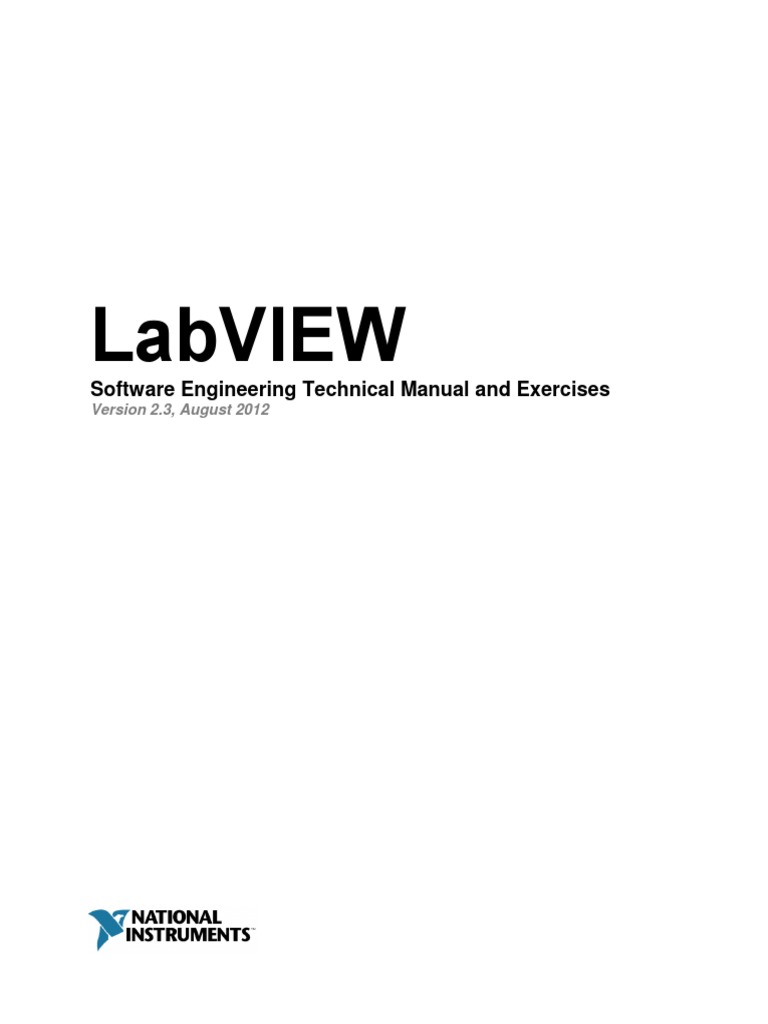Hol8449 Software Engineering With Labview | PDF | Unit Testing | Software