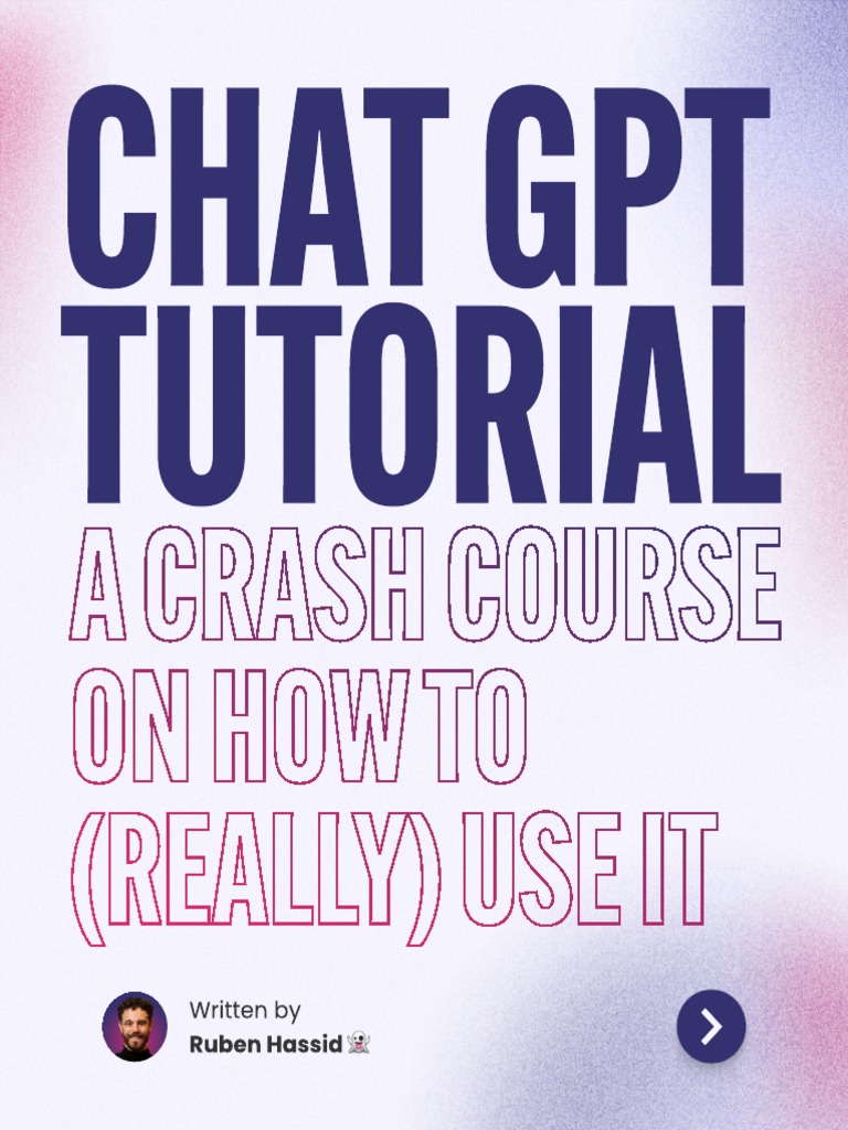 ChatGPT for UX Designers: Input Guide | PDF | Career & Growth