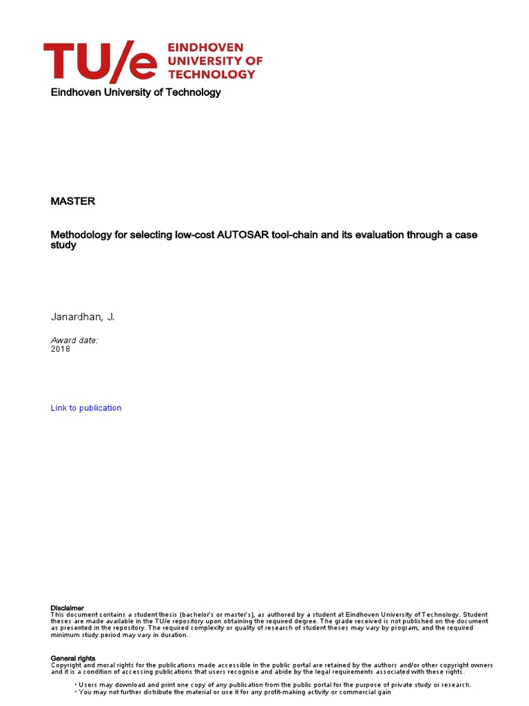 J.Janardhan M.SC - Thesis | PDF | Microcontroller | Electrical Engineering