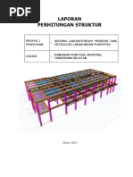 Perhitungan Gording, Rafter, Dan Kolom GHGH | PDF