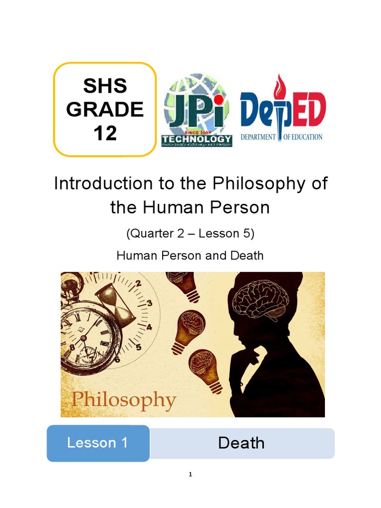Philo Q2 Lesson 5 | PDF | Authenticity (Philosophy) | Existentialism
