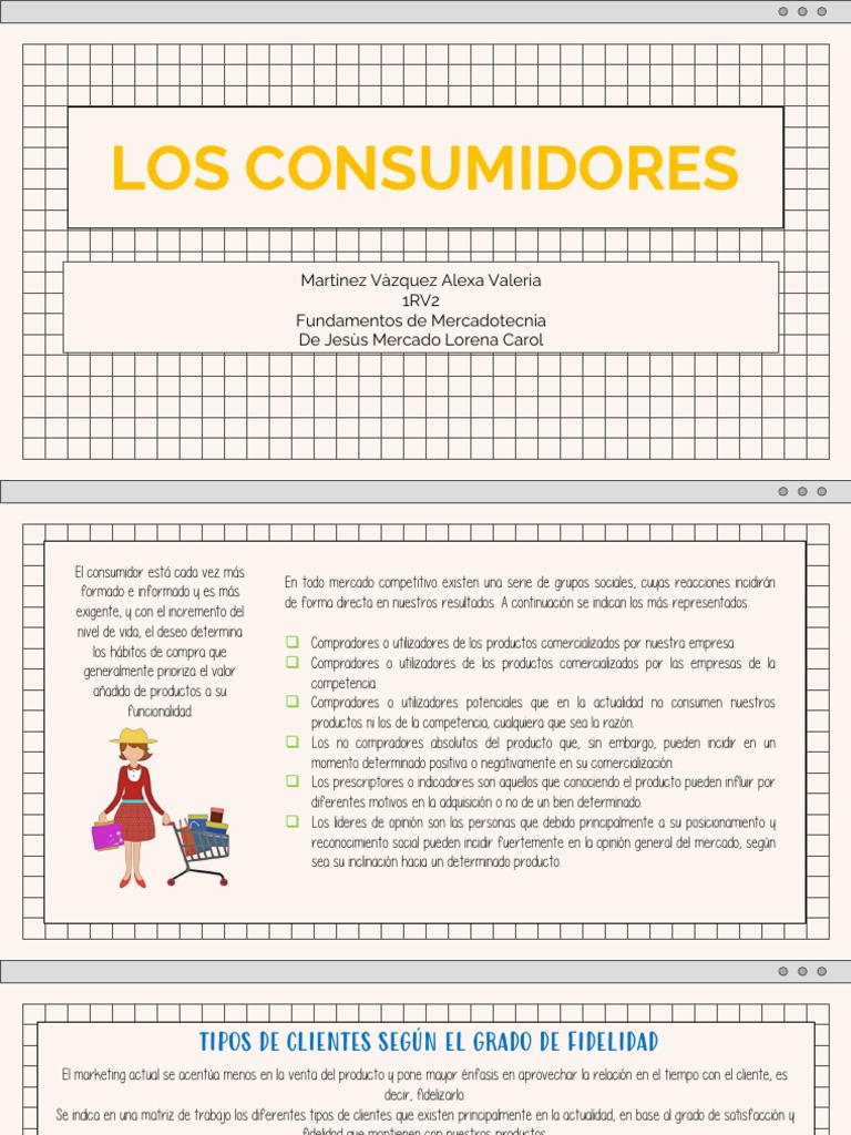 Tipos de Consumidores en Marketing | PDF | Marketing | Los consumidores
