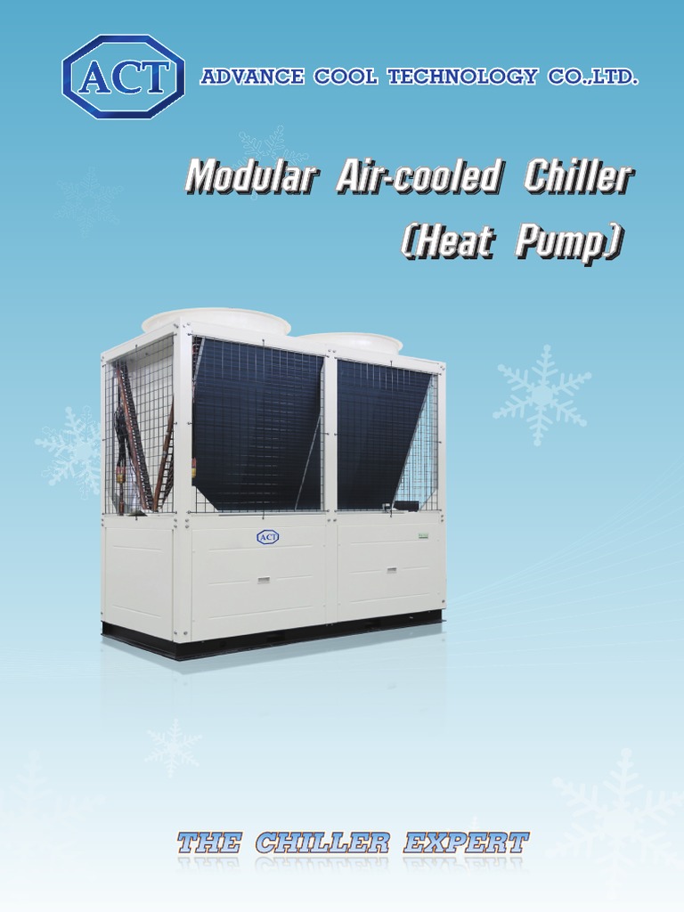 ACT-Modular-Air-Cooled-Chiller-Heat-Pump-recovery-TCA | PDF | Air ...