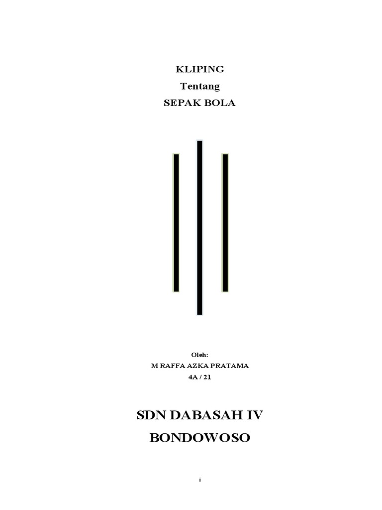 KLIPING Sepak Bola | PDF