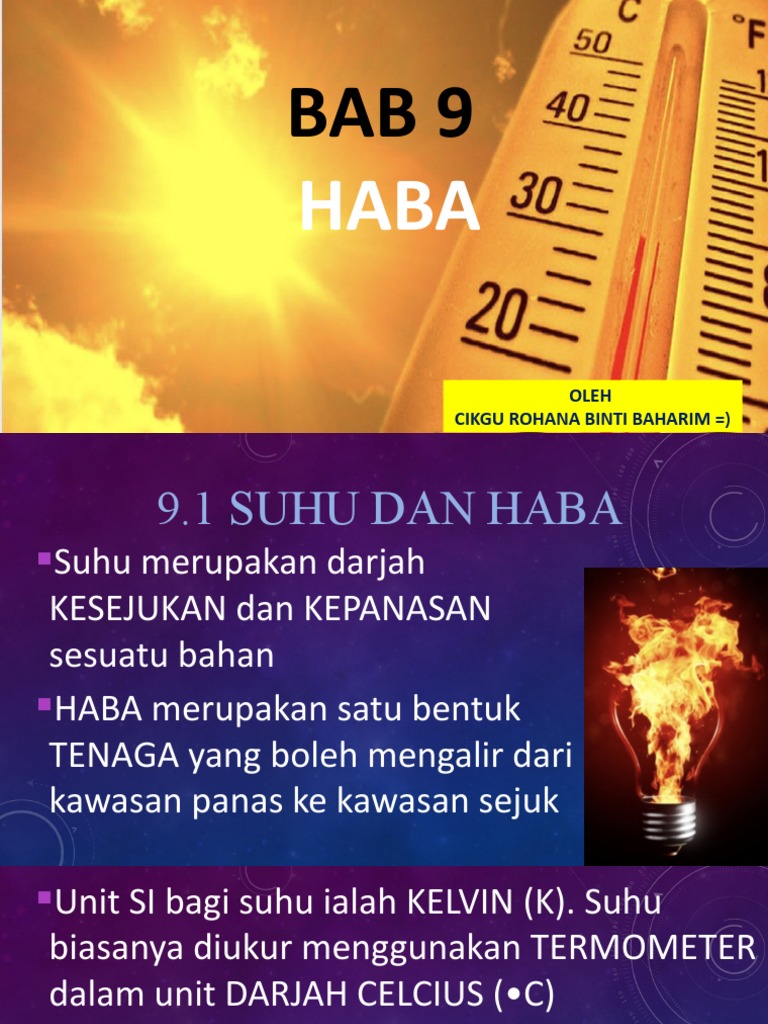 Set C SC t2 Bab 9 Haba Rohana Binti Baharim ) | PDF