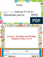 English & Maths Pre Primary Exam Papers - Margaret Rebello | PDF