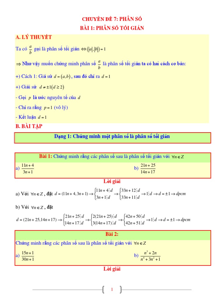CHUYÊN ĐỀ 7 | PDF