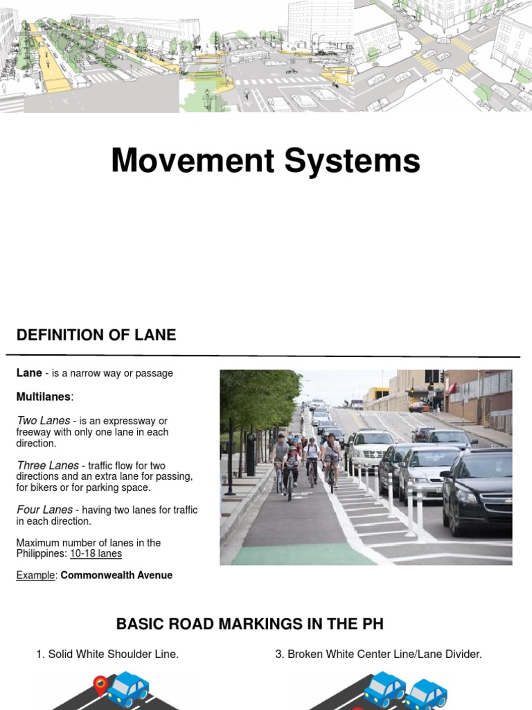 Movement System Bike Lanes | PDF