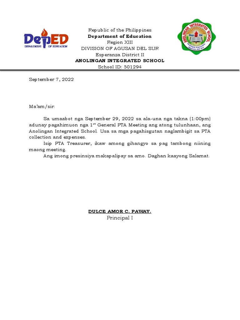 Solicitation Letter | PDF