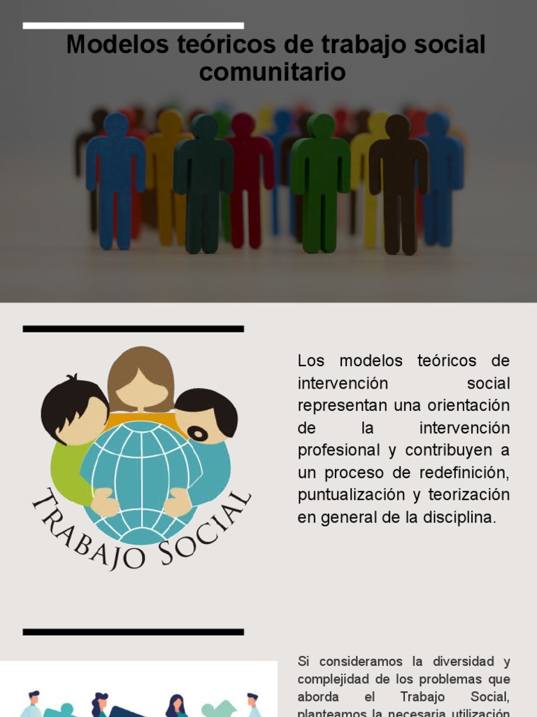 Modelos Teóricos de Trabajo Social Comunitario | PDF | Trabajo Social | Teoría