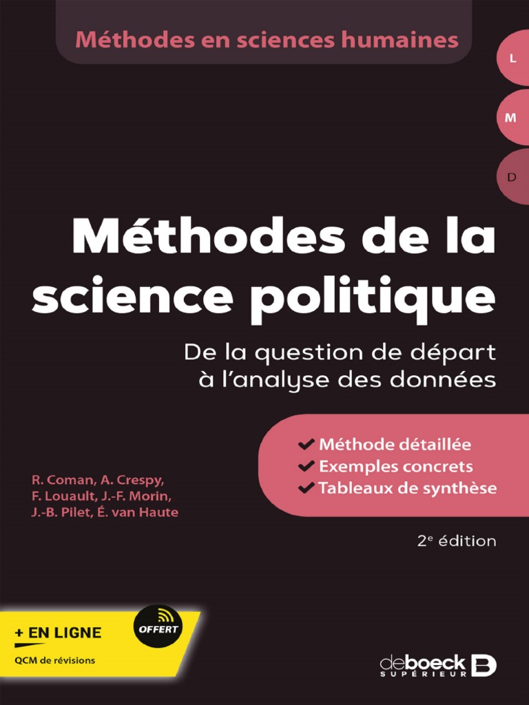 Méthodes de La Science Politique | PDF