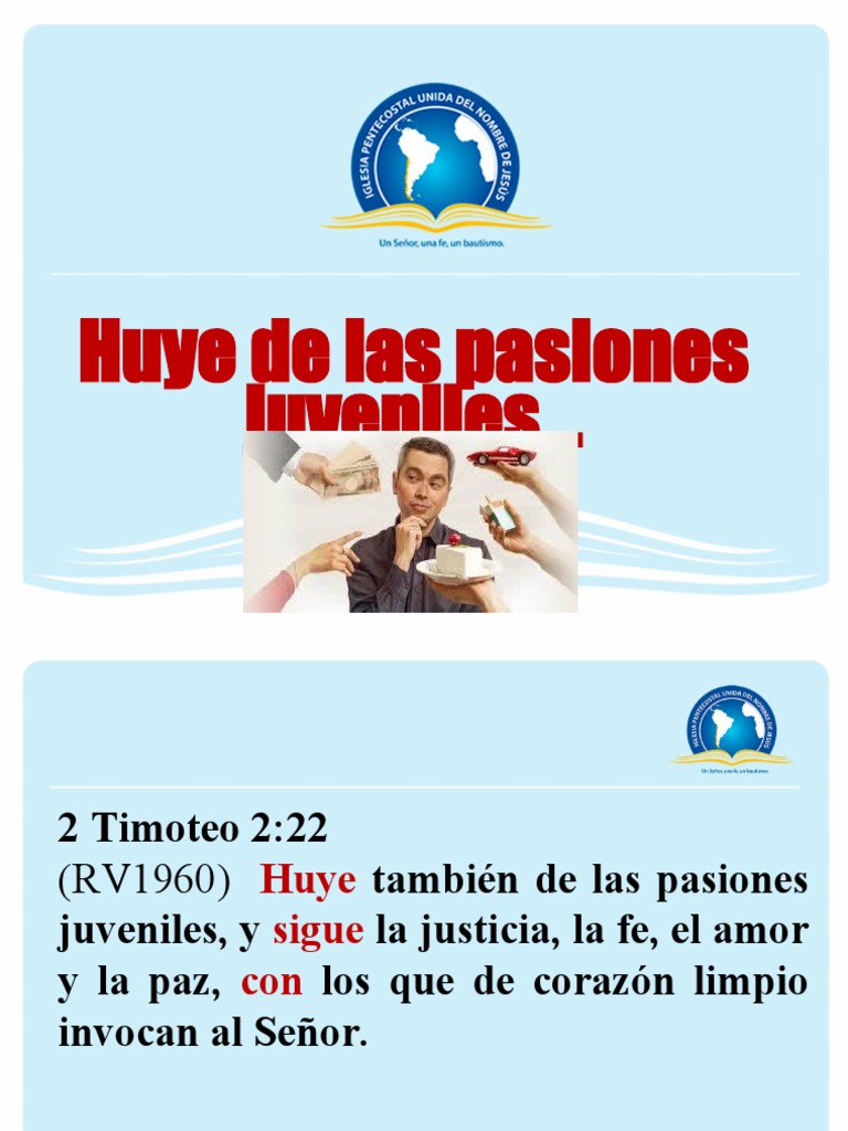 Huye de las Pasiones Juveniles | PDF | Estilo de vida