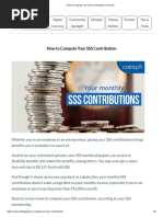 SSS Contribution Table 2024 - New Rates and Payment Schedule | PDF ...