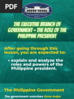 Philippines Executive Branch Overview | PDF | President Of The ...
