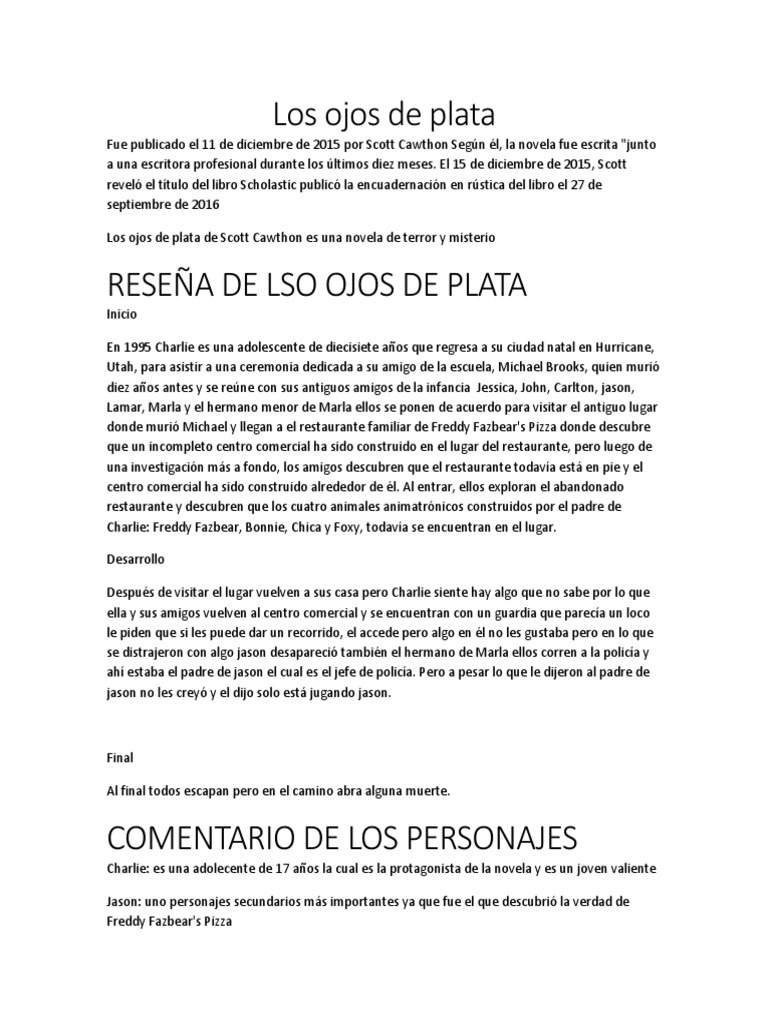 Ojos de Plata | PDF