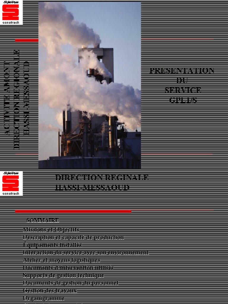 Présentation Service GPL1 | PDF | Gaz de pétrole liquéfié | Propane
