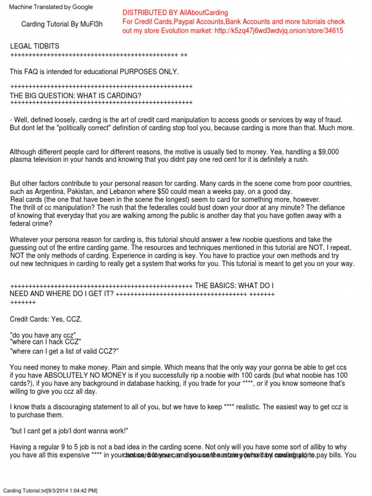 Carding Tutorial-1 | Download Free PDF | Proxy Server | Credit Card