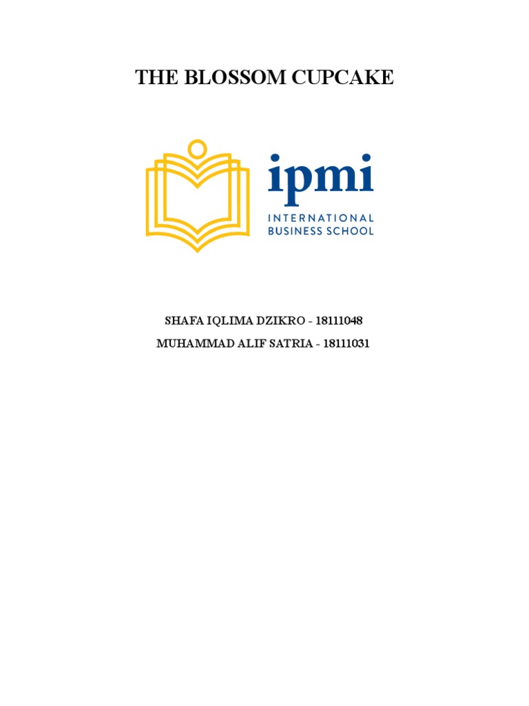 Cupcake-Entre - Shafa Iqlima and Alif Satria | PDF | Marketing | Sales