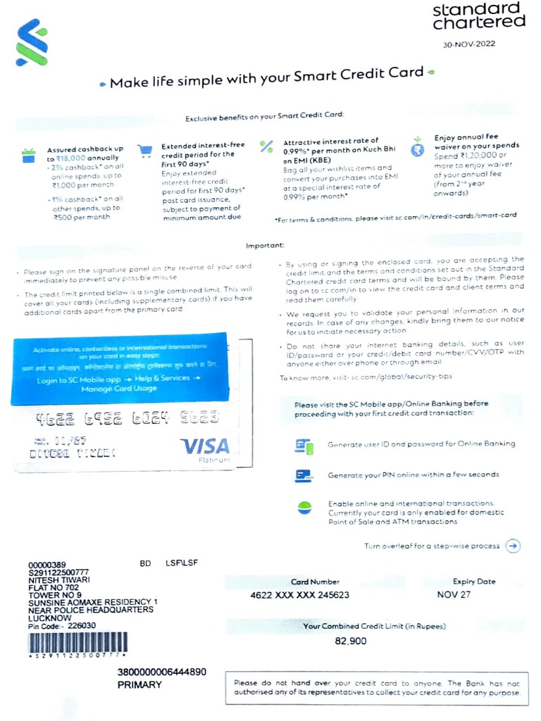 Adobe Scan 03 Dec 2022 | PDF | Credit Card | Debit Card