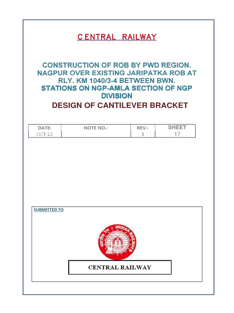 Design of Bracket and Decking Sheet | PDF