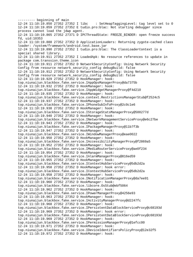 Logcat | PDF | Java (Programming Language) | Android (Operating System)