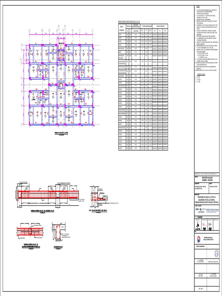 Sheet - 6 - Terrace Beam-22-08-22-A1-Terrace Beam | PDF | Mechanical ...