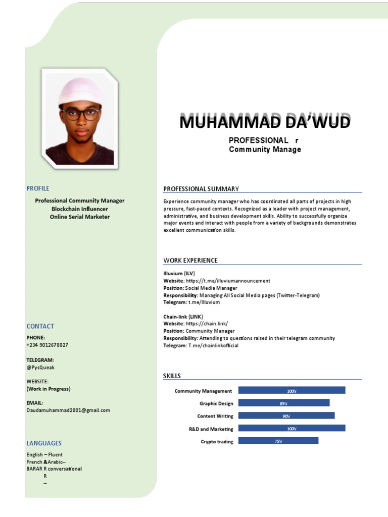 Muhammad Resume | PDF