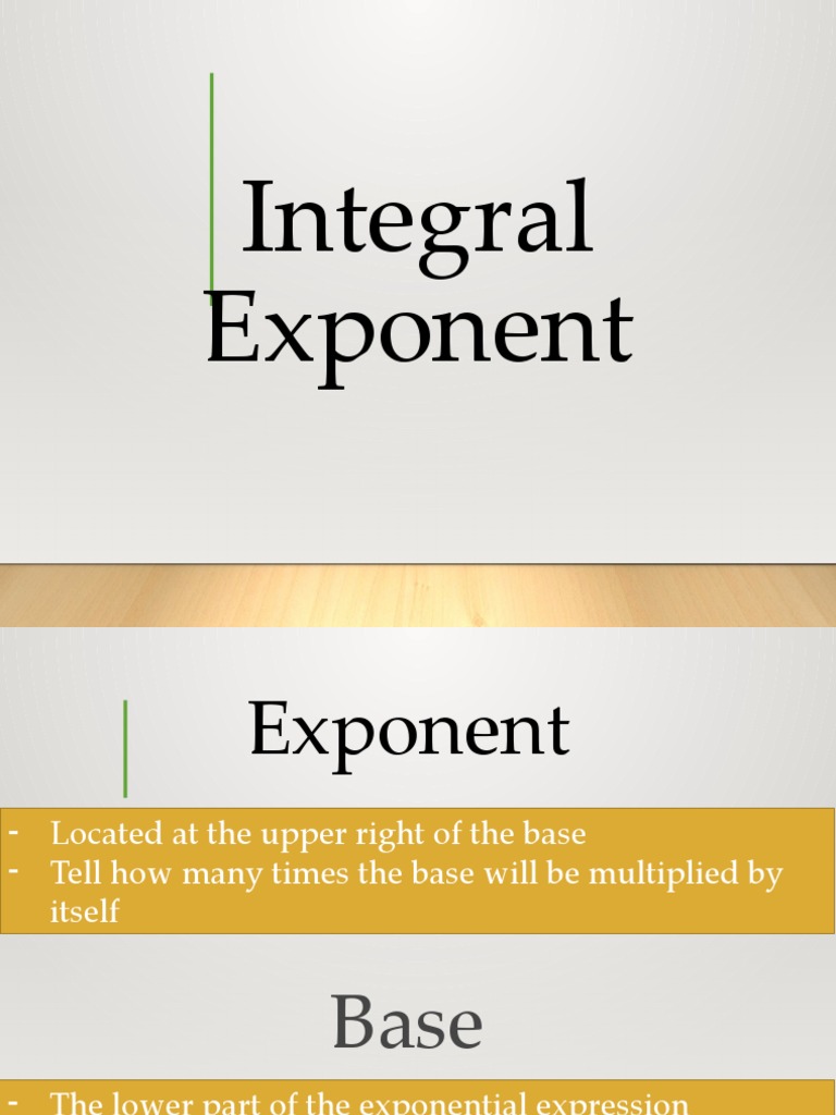 G9 Math Q2 - Week 3 - Integral Exponent | PDF | Teaching Methods ...