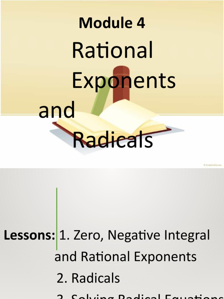 G9 Math Q2 Week 5 Laws of Radicals | PDF | Exponentiation | Equations