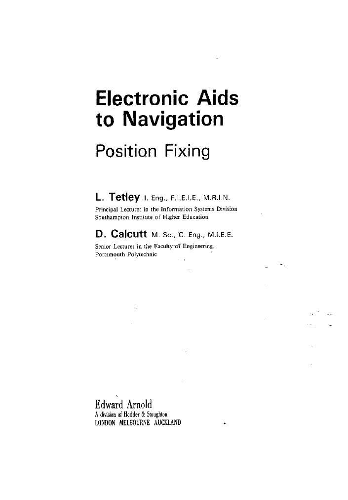 Electronic Aids To Navigation | PDF