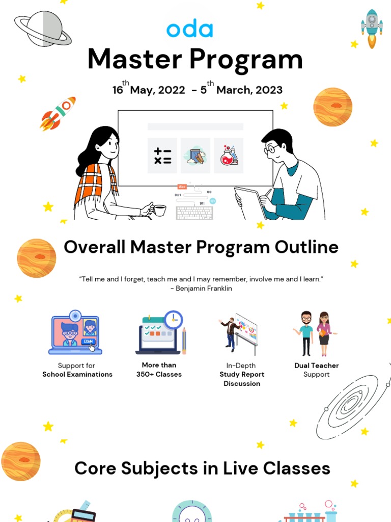 Class 6 - MASTER PROGRAM | PDF | Teachers | Schools