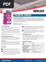 Ficha Tecnica Stucco Uniblock | PDF