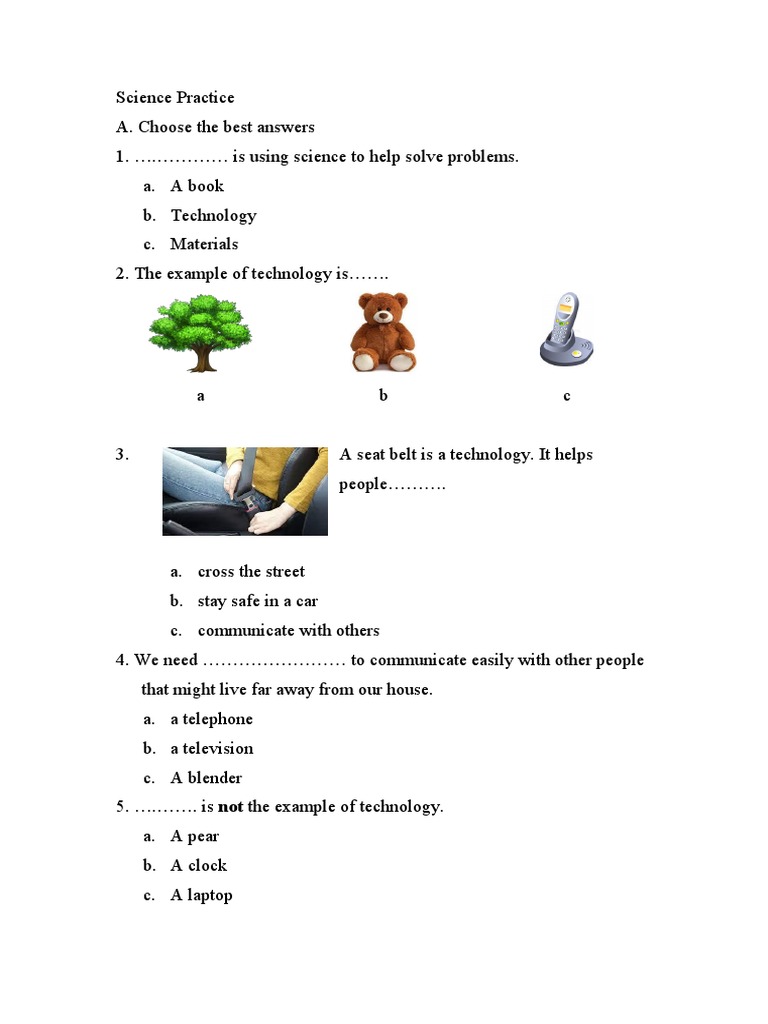 Grade 2 Science Materials Worksheet | PDF | Home & Garden