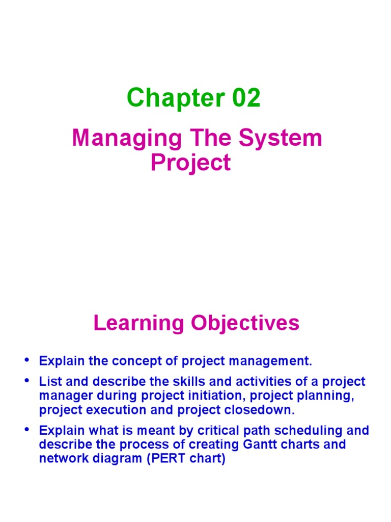 02-Managing Information Systems Project (For Lecturers) | Download Free ...