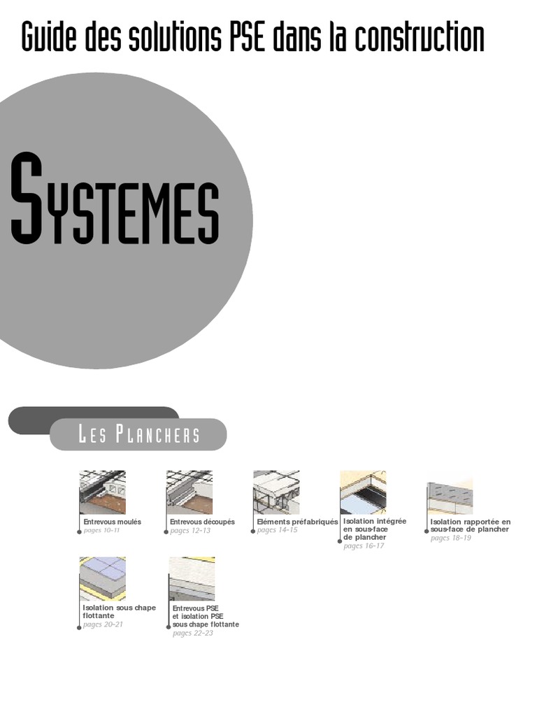 Guide Pse Planchers | PDF